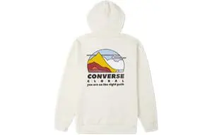 CONVERSE Alphabet Pattern Printing Hoodie