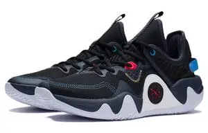LI-NING Wade Ice Blood V2 "team No Sleep" Sneakers - Black/white/red