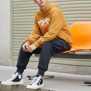 CONVERSE Mountains Pattern Printing Fleece Lined