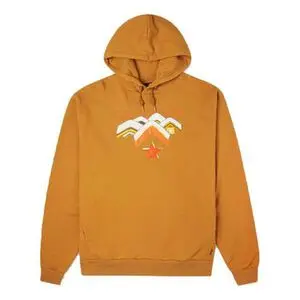 CONVERSE Mountains Pattern Printing Fleece Lined - Brown