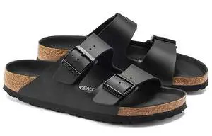 BIRKENSTOCK Arizona Birko-flor Sandals - Black