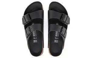 BIRKENSTOCK Arizona Birko-flor Sandals - Black