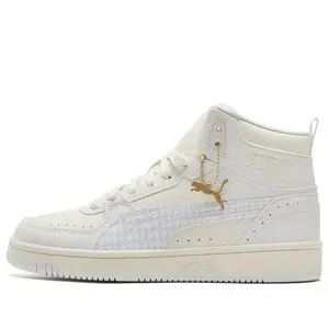 PUMA Rebound Joy 'geometrics' High Top Sneakers - White