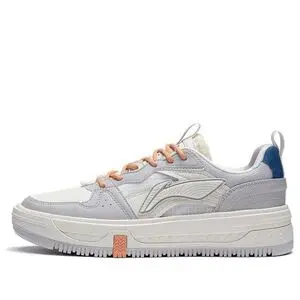 LI-NING Xingchuan V2 Skate Shoes - Grey/white/orange