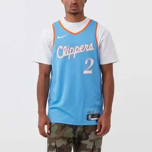 Nike X Nba La Clippers "kawhi Leonard 2" Jersey - Blue