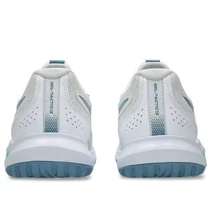 Asics Gel-tactic 13 Wide 2e Athletic Sneakers - White/saba Blue