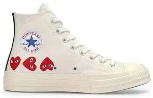 CONVERSE Comme Des Garcons Play X Chuck 70 Hi Top Multi Heart