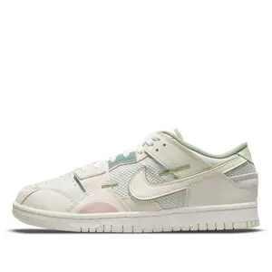 Nike Dunk Scrap Se Low Top Sneakers - White/green