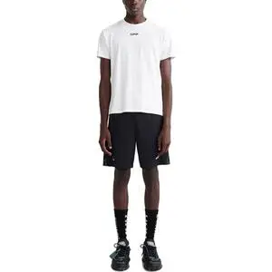 Off-White Arrow Outline S/s Sport T-shirt 'white Black - White/black