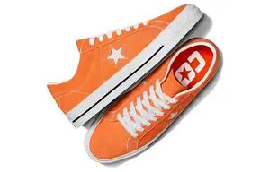 CONVERSE One Star Pro Sneakers - Orange/white
