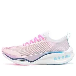 LI-NING Feidian Ultra 3.0 Athletic Sneakers - Pink/blue/white