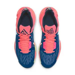 Nike Giannis Immortality 2 "dark Marina Blue Laser Crimson" Dm0825-400