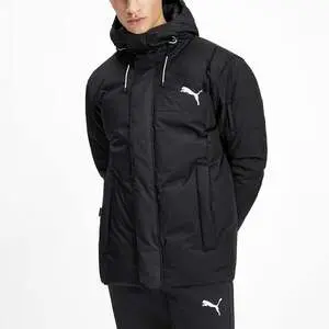 PUMA Down Jacket - Black/white