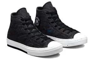 CONVERSE Chuck Taylor All Star Renew 1970s Redux Scrap High Top Sneakers - Black/white