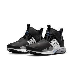 Nike Presto Mid Utility Sneakers - Black/white/blue