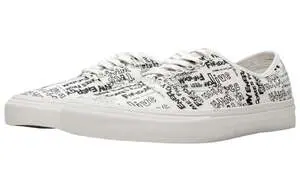 VANS Comme Des Garçons X Og Authentic Lx "graffiti" Sneakers - Black/white