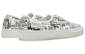 VANS Comme Des Garçons X Og Authentic Lx "graffiti" Sneakers - Black/white