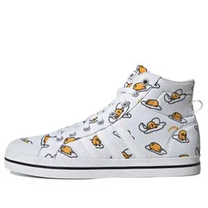 Adidas Neo Bravada Mid Sneakers - White/yellow