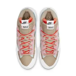 Nike X Sacai X Kaws Blazer Low "reed" Sneakers - /blue/orange