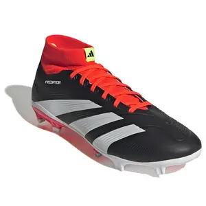 Adidas Predator 24 League Fg Soccer Cleats - Core Black/cloud White/solar Red