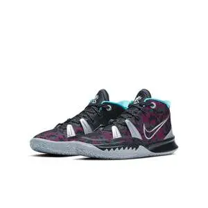 Nike Kyrie 7 'pixel Camo' Basketball Shoes - Black