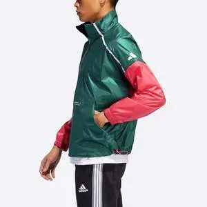 Adidas Jacket With Colorblock And Graphic Details