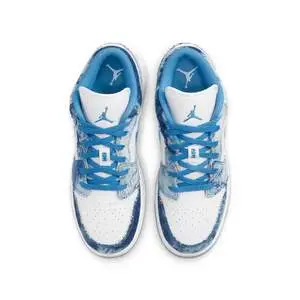 JORDAN Air 1 Low - White/blue