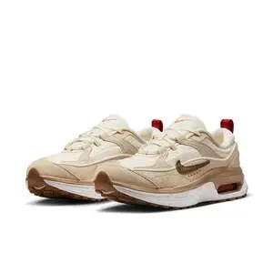 Nike Max Bliss Se "brown Snakeskin" Sneakers - Cream/brown/wine Red
