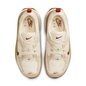 Nike Max Bliss Se "brown Snakeskin" Sneakers - Cream/brown/wine Red
