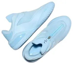 CONVERSE Monochromatic Neoprene Sneakers With Zoom Air Cushioning - Masi Blue