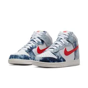 Nike Dunk High "washed Denim" Sneakers