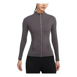 Nike Stand Collar Zip Up Jacket - Grey