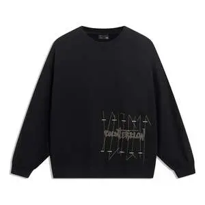 LI-NING Counterflow Graphic Sweatshirt - Black