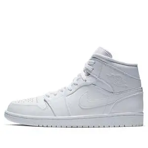 JORDAN 1 Mid Sneakers - White
