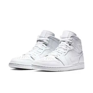 JORDAN 1 Mid Sneakers - White