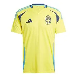 Adidas Sweden 24 Home Soccer Jersey - Bright Yellow