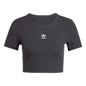 Adidas Essentials Rib T-shirt - Bkack