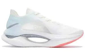 LI-NING Essential Athletic Sneakers - White/blue/orange