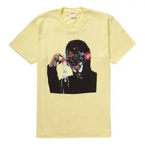 Supreme Ss19 Creeper Tee Pale Yellow - Light Yellow