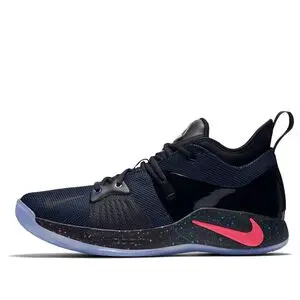 Nike Playstation X Pg 2 Ep "black Racer Blue" Sneakers - Black/multi Color
