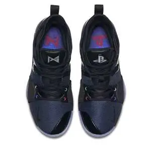 Nike Playstation X Pg 2 Ep "black Racer Blue" Sneakers - Black/multi Color