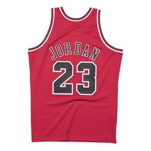 Mitchell & Ness Michael Jordan Chicago Bulls 1997/98 Road Finals Jersey #23 - Red/white