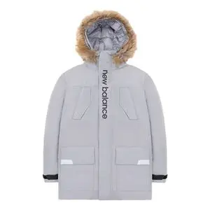 NEW BALANCE Parka Jacket - Grey/black