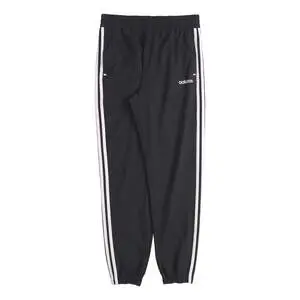 Adidas Neo Ce 3s Wv Tp Side Stripe Casual Sports Bundle Feet Long Pants - Black