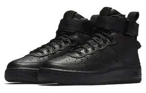 Nike Sf Air Force 1 Mid Sneakers - Black