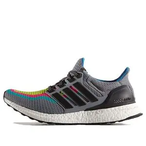 Adidas Ultraboost 2.0 "rainbow Gradient" Sneakers - Grey