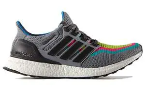 Adidas Ultraboost 2.0 "rainbow Gradient" Sneakers - Grey