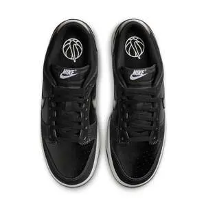 Nike Dunk Low "airbrush Black" Sneakers - Black/white/anthracite