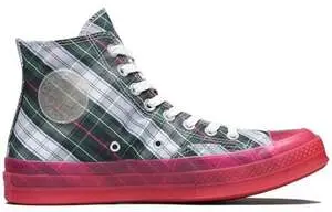 CONVERSE Chuck 70 Hi Plaid Sneakers