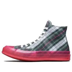 CONVERSE Chuck 70 Hi Plaid Sneakers